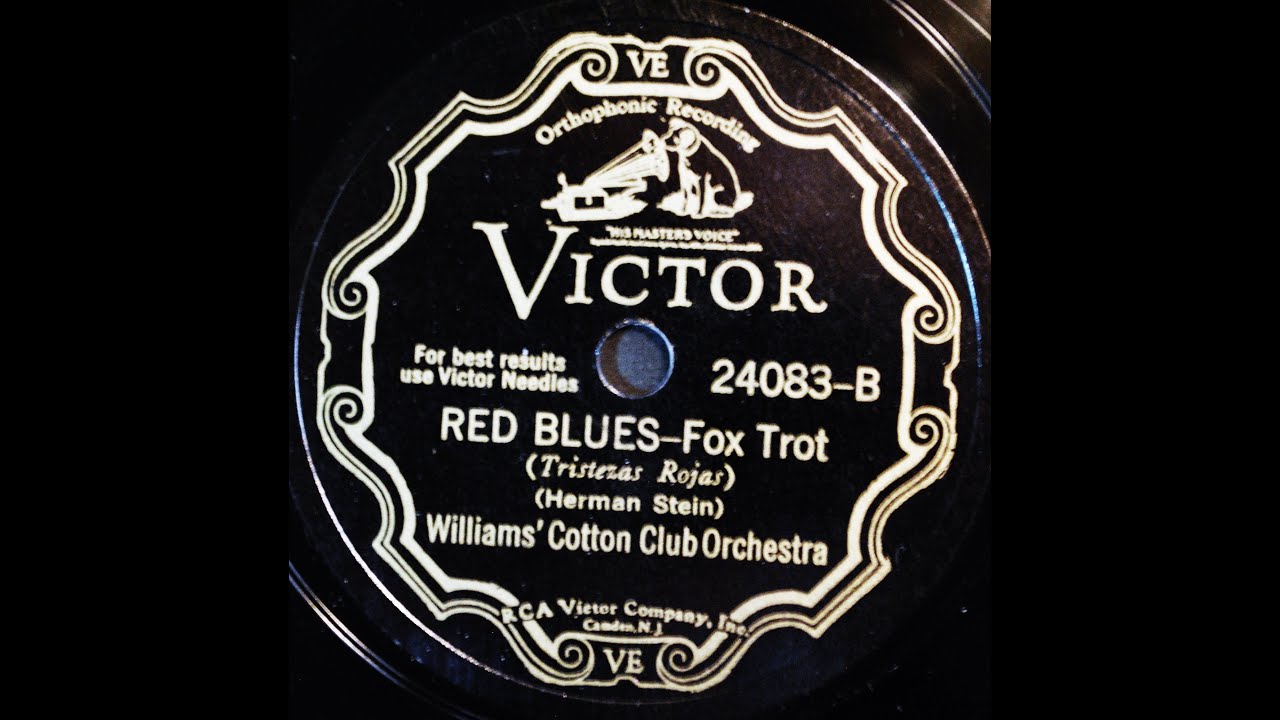 Alex Bartha as Williams' Cotton Club Orchestra: Red Blues 1932 - YouTube