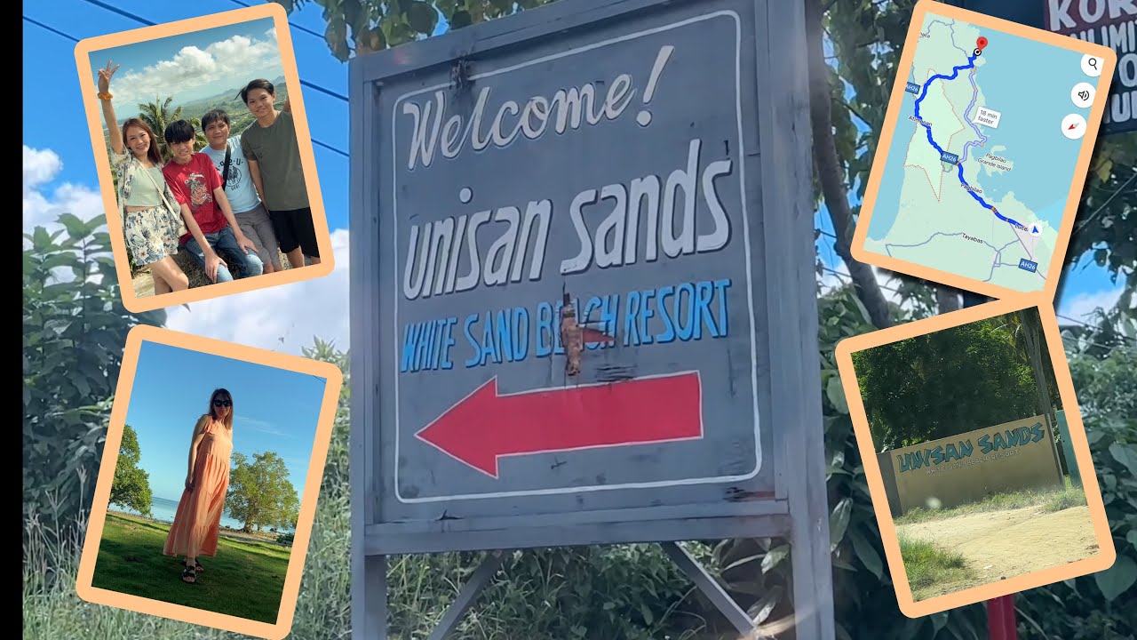 UNISAN SANDS | WHITE SAND BEACH RESORT QUEZON PROVINCE - YouTube