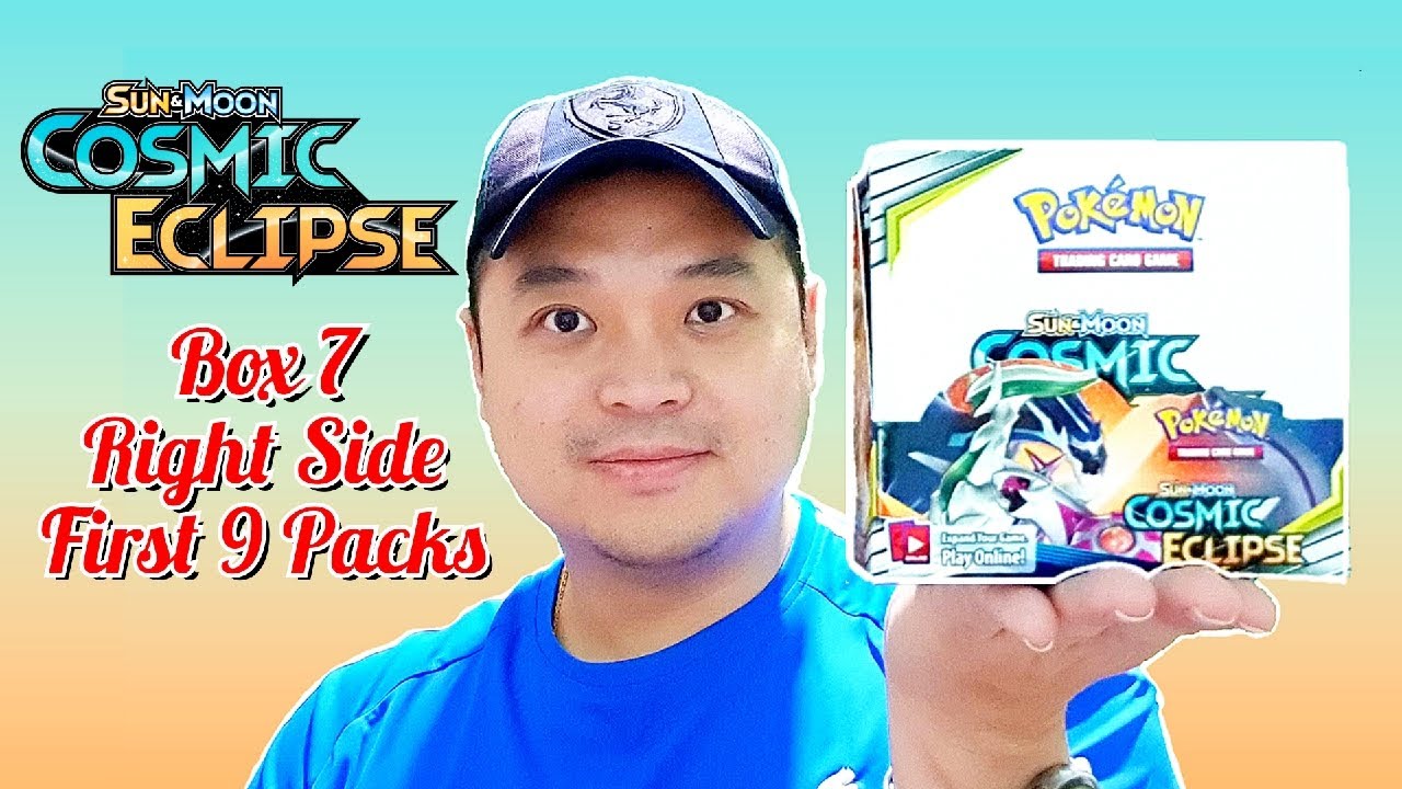 Cosmic Eclipse Box 7 - Right - First 9 Packs! - YouTube