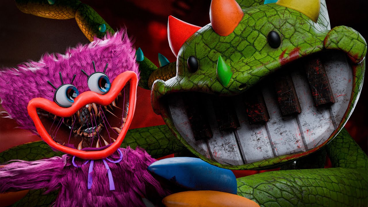 Poppy Playtime: Chapter 4 - PIANOSAURUS | CAVE ANIMATION - YouTube