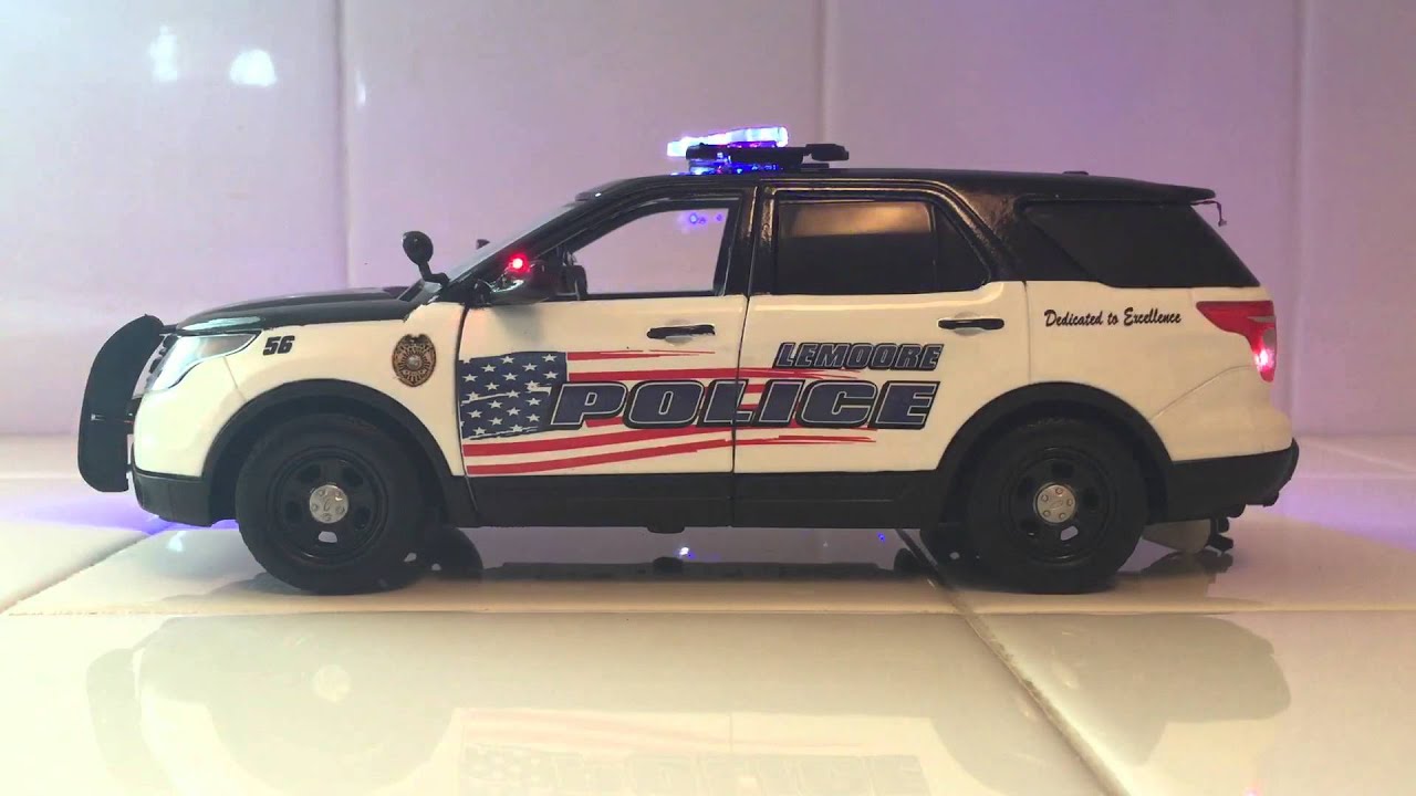 Lemoore PD 1/24 2015 Ford Police Interceptor Utility SUV Diecast with ...