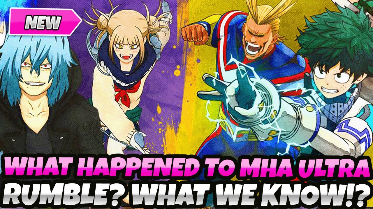 *WHAT HAPPENED TO MY HERO ACADEMIA ULTRA RUMBLE!?* WHEN IS IT GOING TO ...