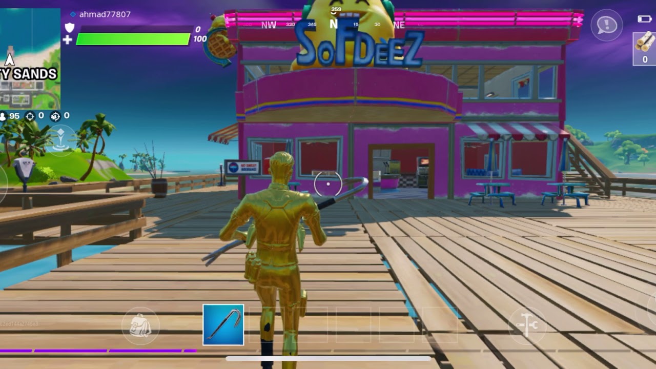 Omar play Fortnite very professional - YouTube