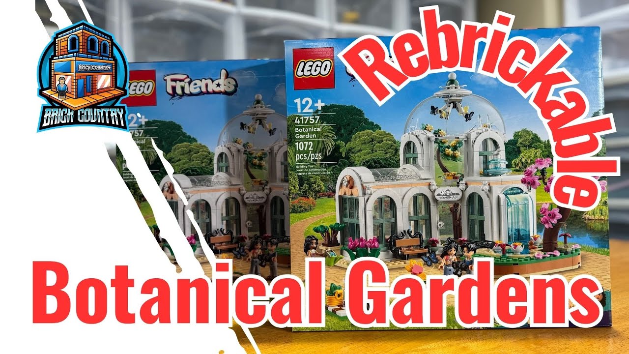 Lego Botanical Gardens Rebrickable - YouTube