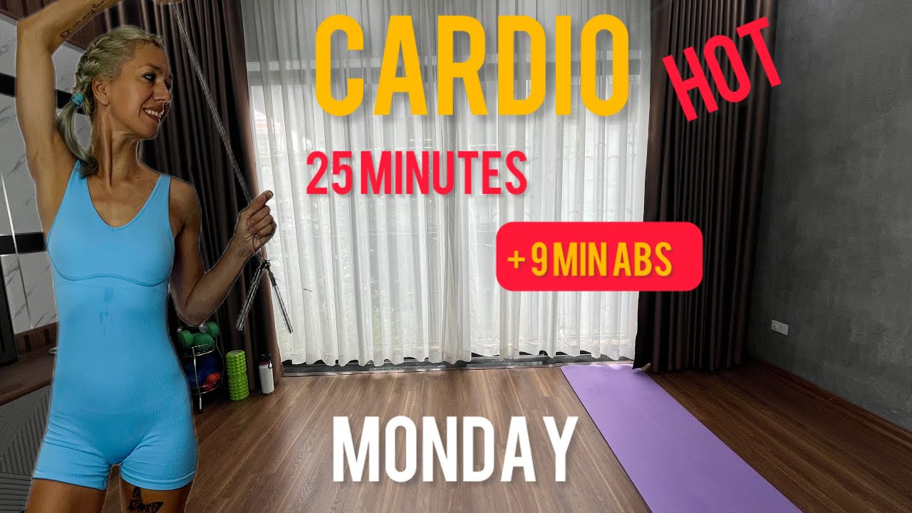 CARDIO - Warm Up & Cool Down - Repeats - ABS for Bonus - YouTube