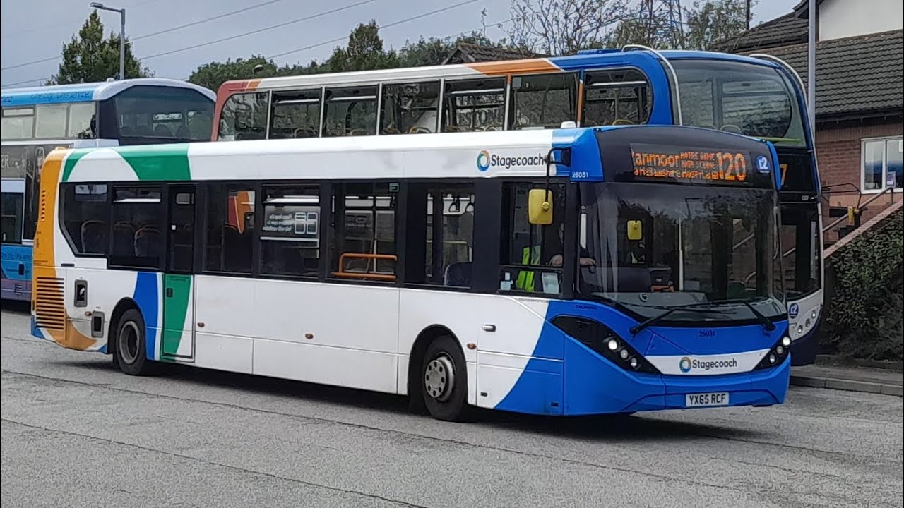 *Very Recently Transferred* 26031 YX65 RCF ADL E200MMC on the 120 to ...