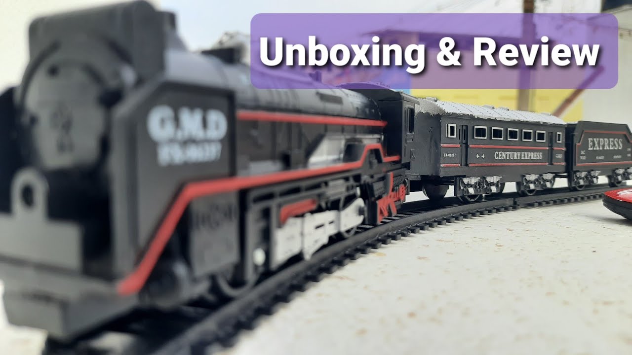 Toy Train for kids Unboxing and Review | Centy toy train set - YouTube