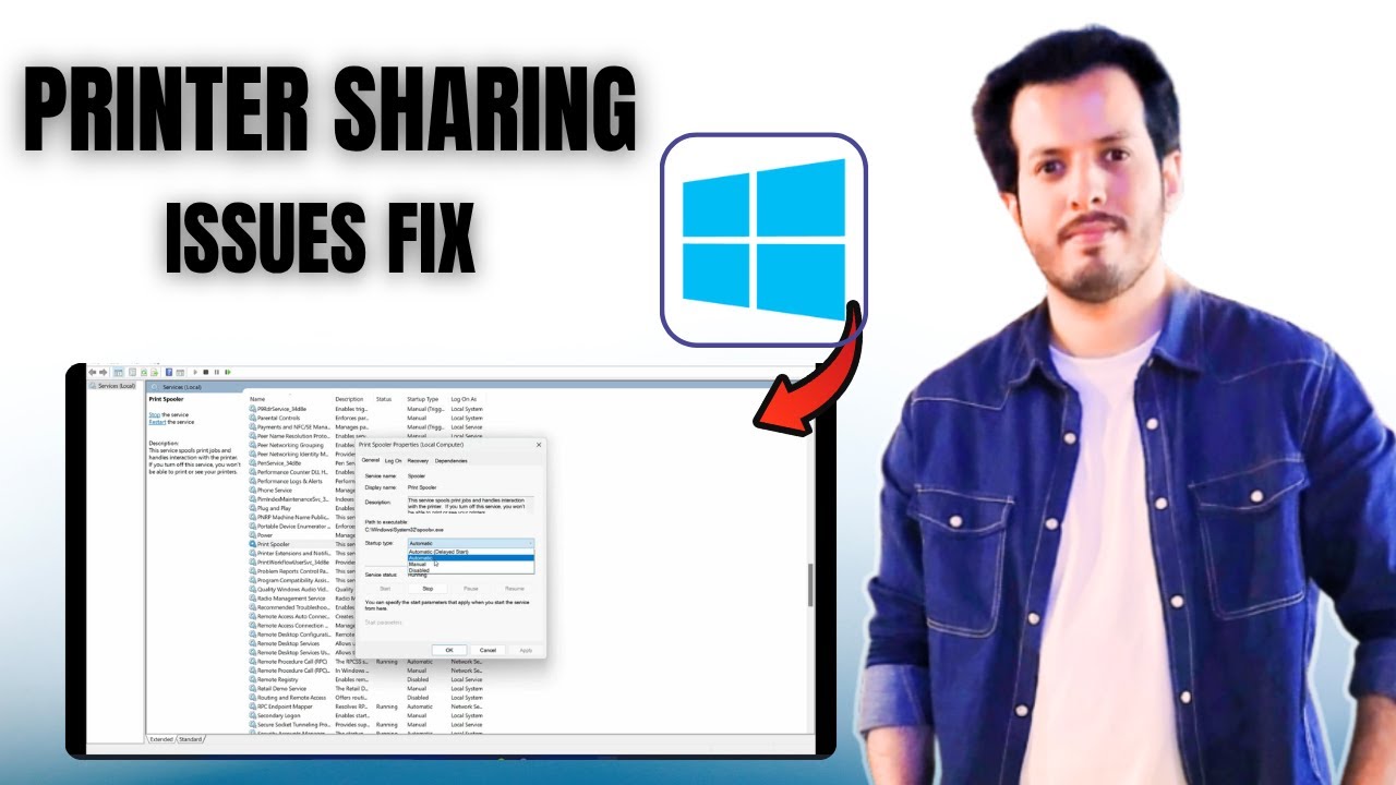 Fix Printer Sharing Issues in Windows 11 and 10 | Step-by-Step Guide ...