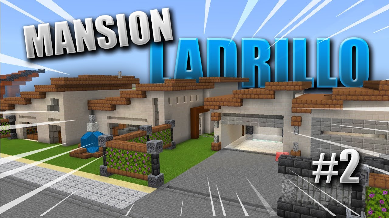 😱CÓMO HACER UNA MANSIÓN DE LADRILLO #1 | MINECRAFT - YouTube