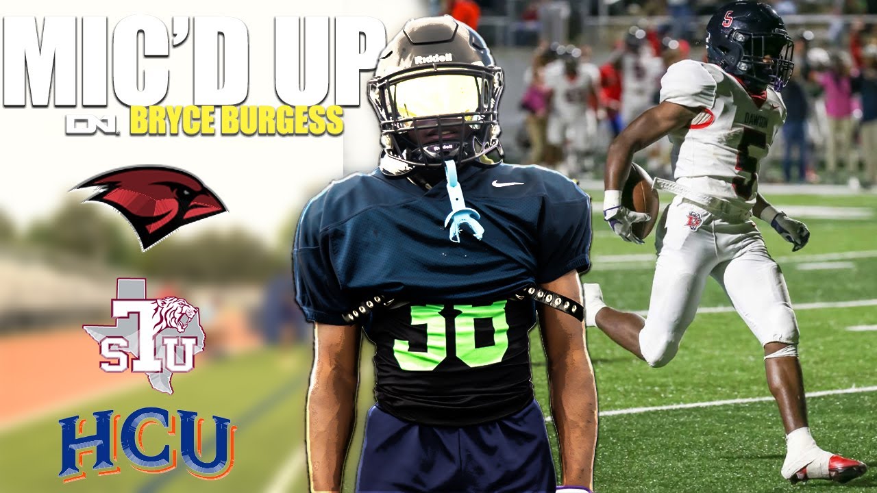 MIC'D UP | Ep.3| ft. ELITE RB Bryce Burgess| Spring Ball Practice - YouTube