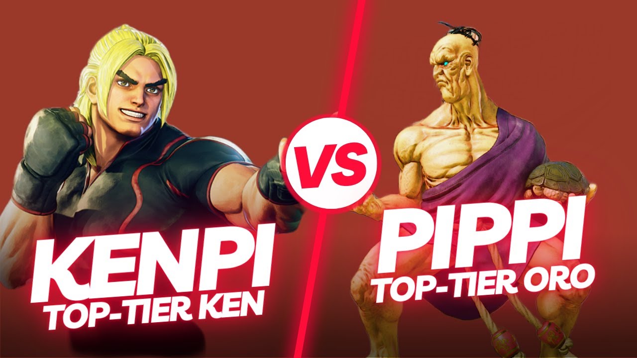 SFV CE Kenpi (Ken) vs Pippi (Oro) Street Fighter 5 Top Tier Gameplay ...
