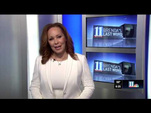 WXIA-TV: Brenda Wood's final 6pm Broadcast on 11ALIVE - YouTube