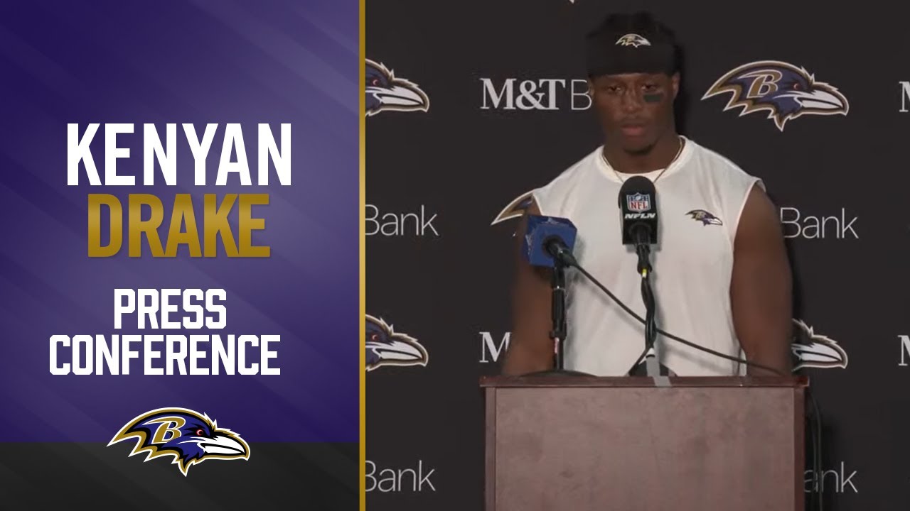 Kenyan Drake: "We Have to Be More Disciplined" | Baltimore Ravens - YouTube