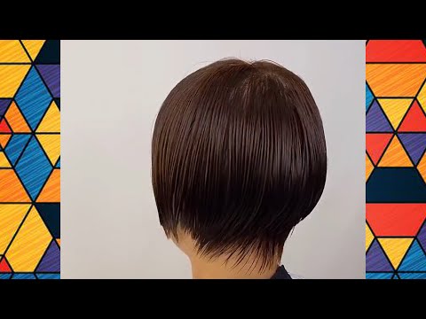 Detailed structure diagram of short hair cutting - YouTube