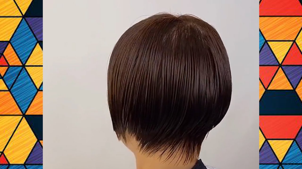 Detailed structure diagram of short hair cutting - YouTube