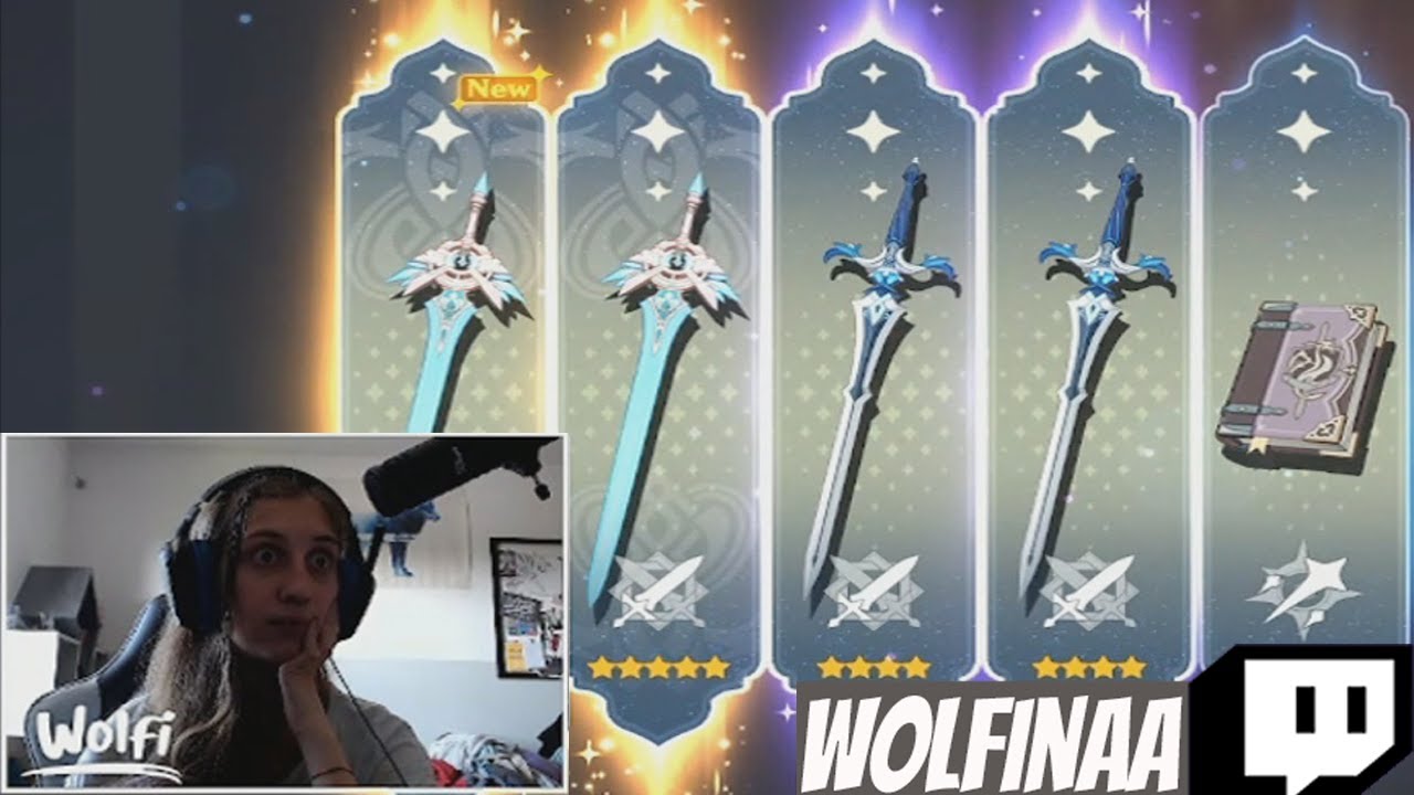 Genshin Impact Streamers Roll On The Weapon Banner #10 - YouTube