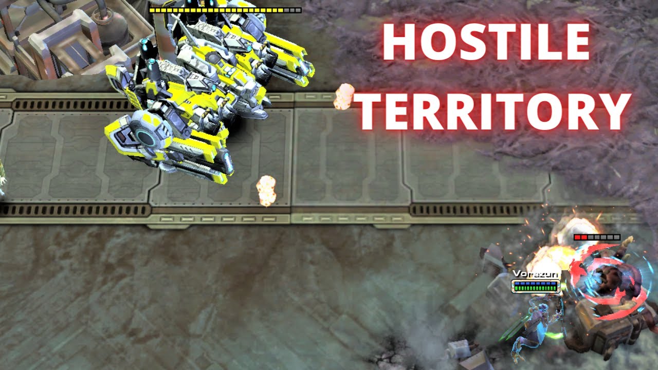 DOMINION DEFENSE! Nexus Coop mutation 'Hostile Territory' - YouTube