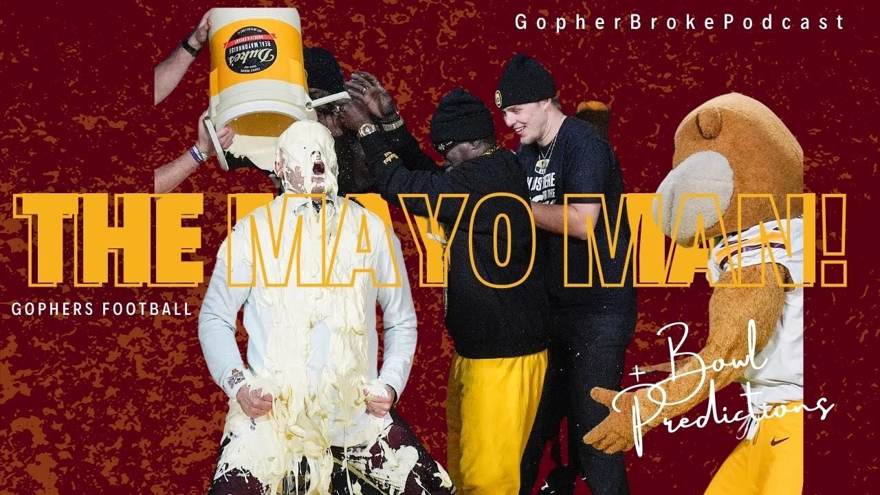 PJ Fleck Takes A Mayo Bath For Minnesota + Is Max Brosmer A Golden ...