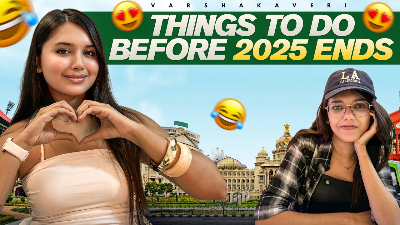 Things to do before 2025 ends | Make memories 🤍#varshakaveri #2025 # ...