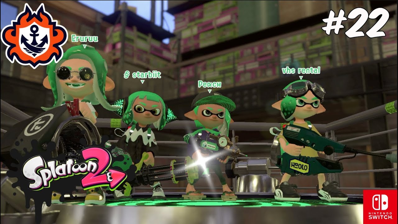 Splatoon 2 - Splat Zones, Solo Rank X, Gameplay #22 - YouTube