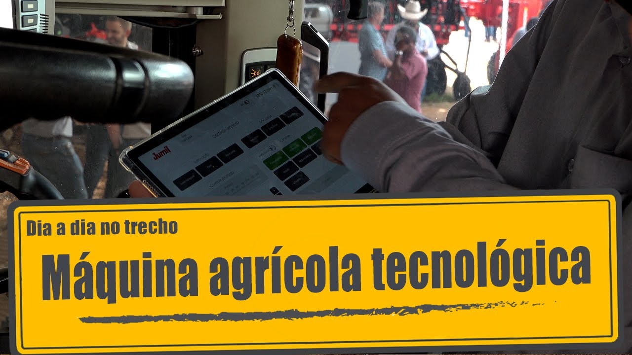 Como é operar um trator com implemento tecnológico? - YouTube
