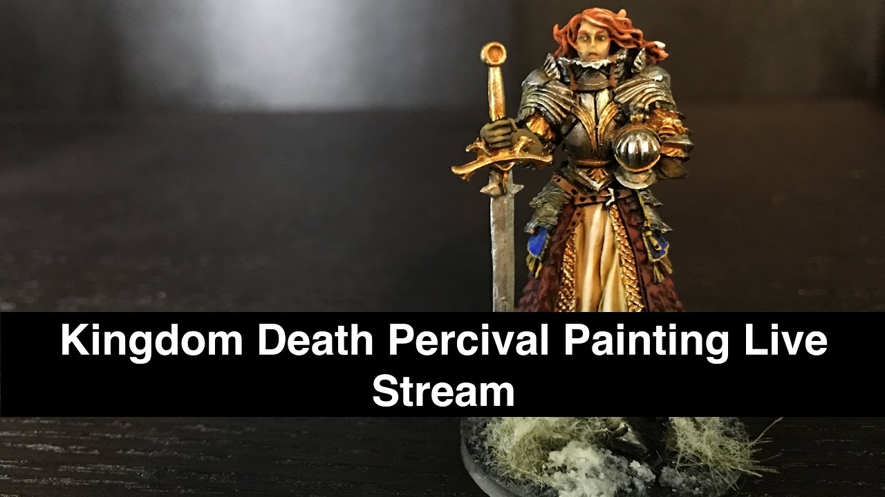 Kingdom Death Percival Painting Live Stream - YouTube