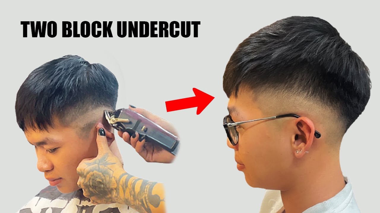 Two Block Undercut + Low Fade | Modern Asian Men’s Haircut Tutorial ...