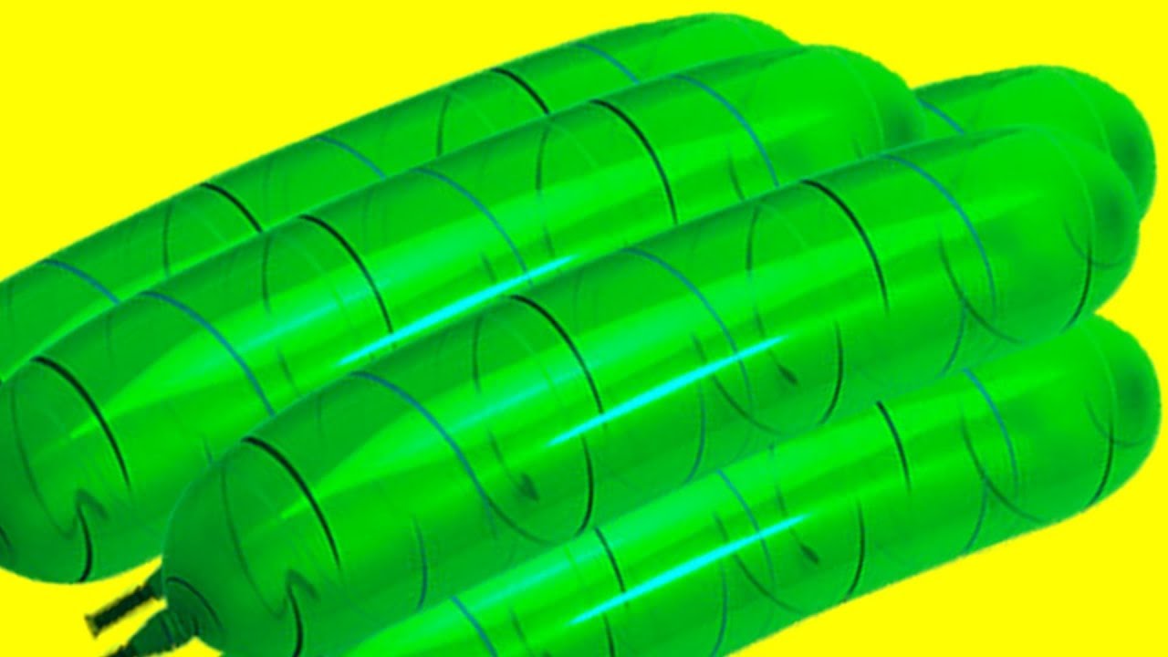 Green Rocket Balloons Pop and Pop | Nursery Rhymes for Kids - YouTube