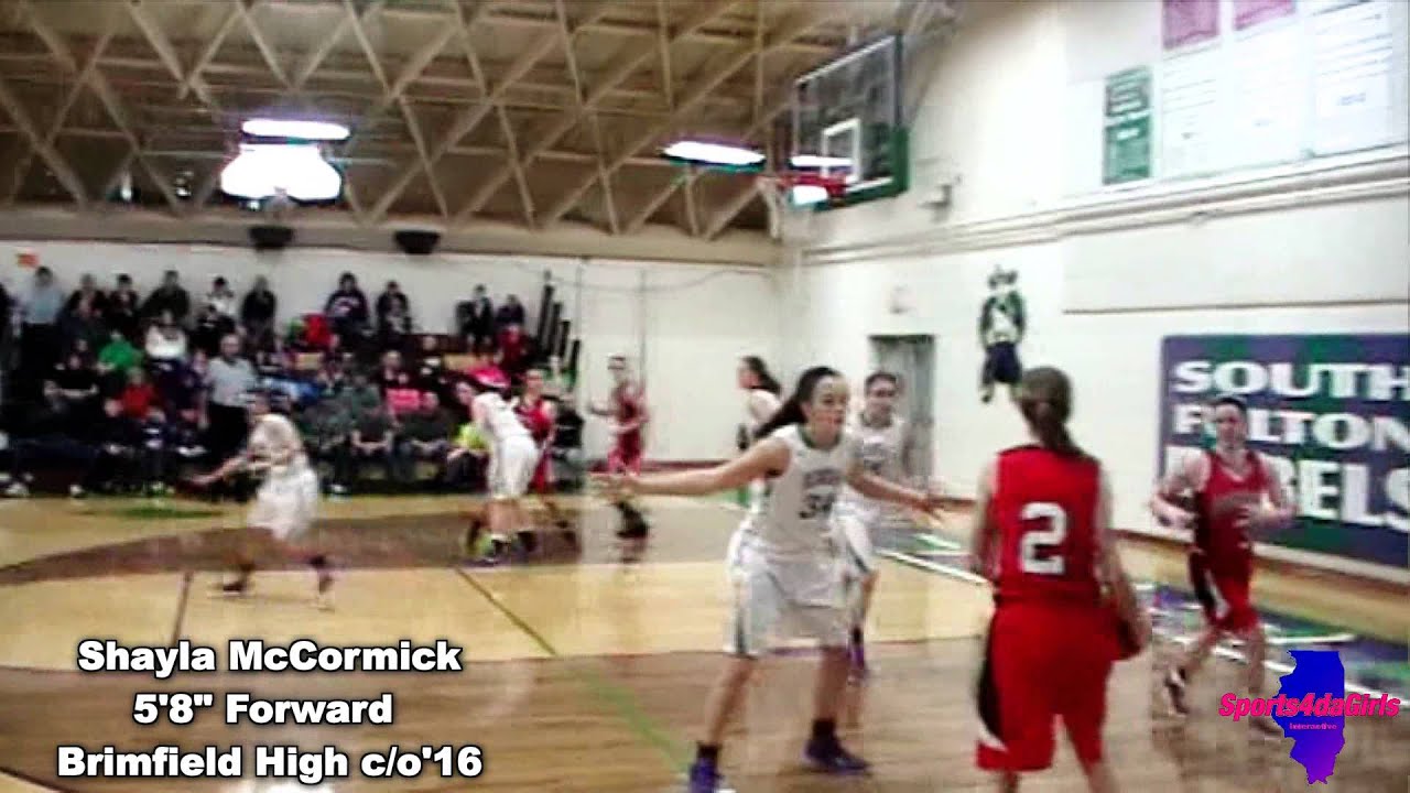 [ Sports4daGirls ] Brimfield Lady Indians 5'8" Forward Shayla McCormick ...