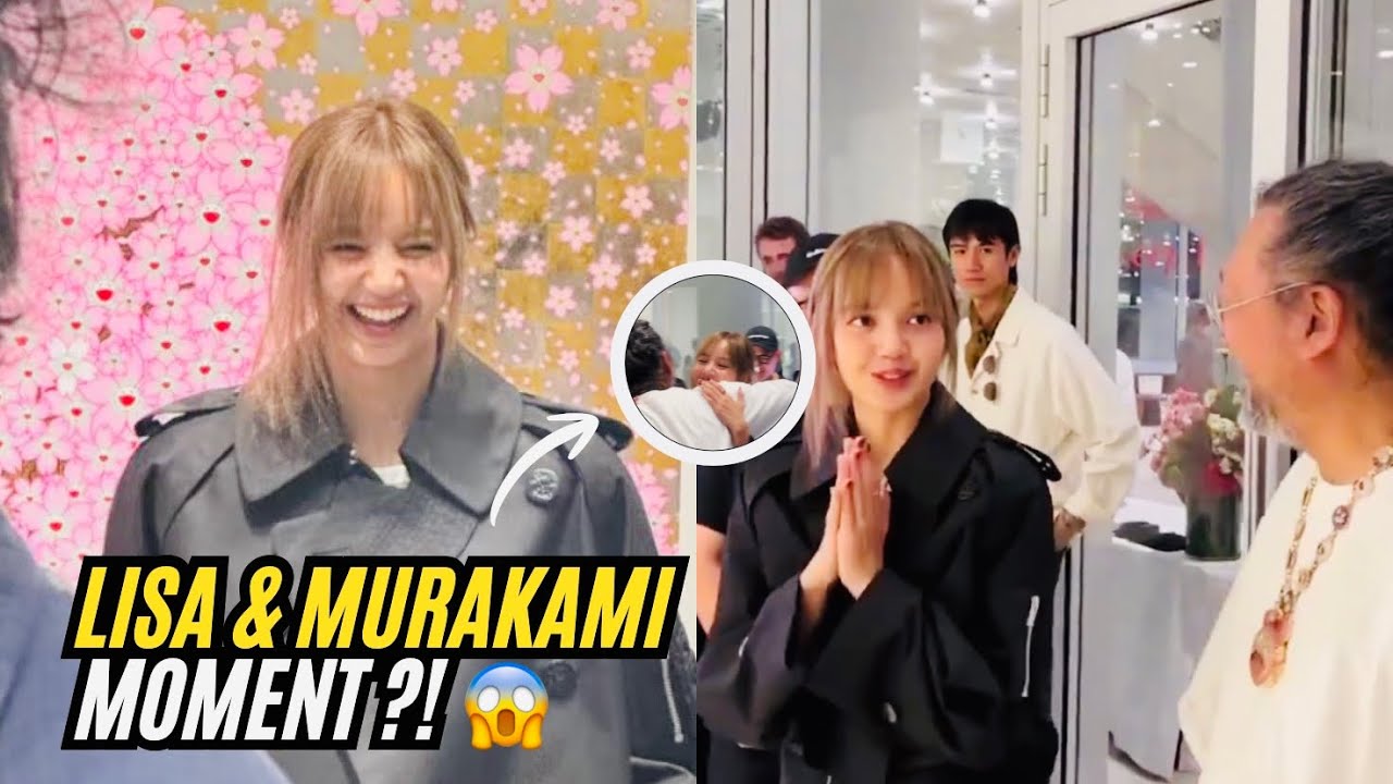 Lisa BLACKPINK Stuns at Takashi Murakami’s Seoul Art Exhibition | Fans ...