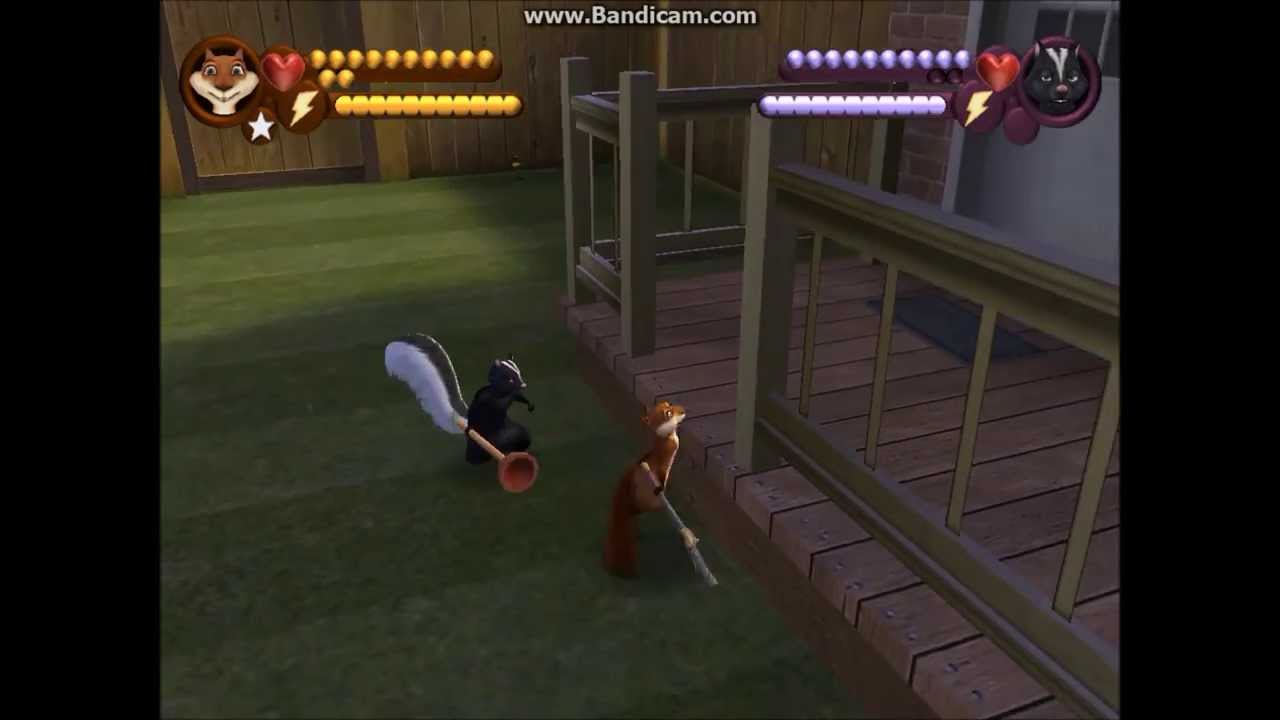 Over The Hedge Video Game: Walkthrough Part 8 - Martin Heist, Part 2 ...