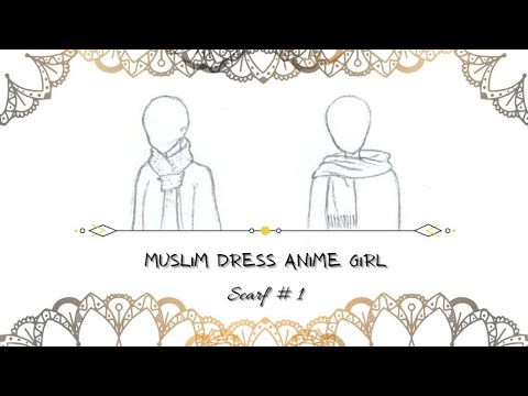 How to draw Anime Scarf | # 1 - YouTube