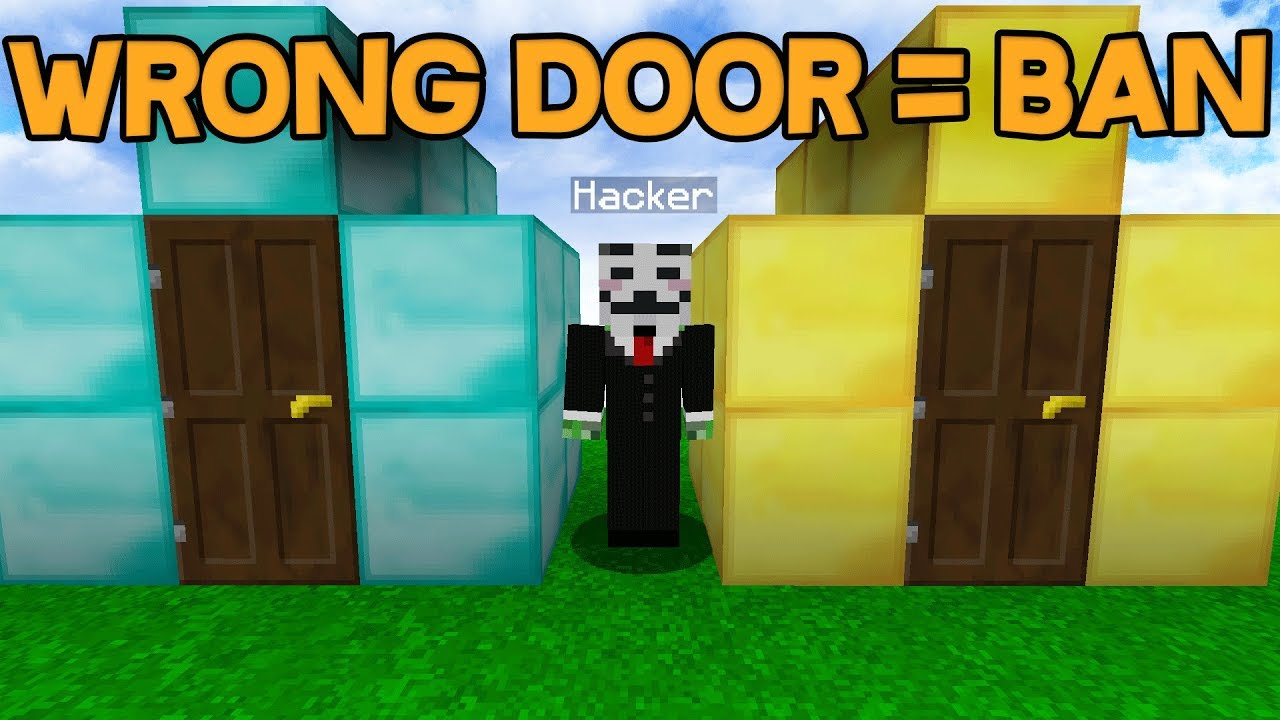 HACKER MUST PICK THE RIGHT DOOR OR BAN! - OWNER CATCHING HACKERS! EP85 ...