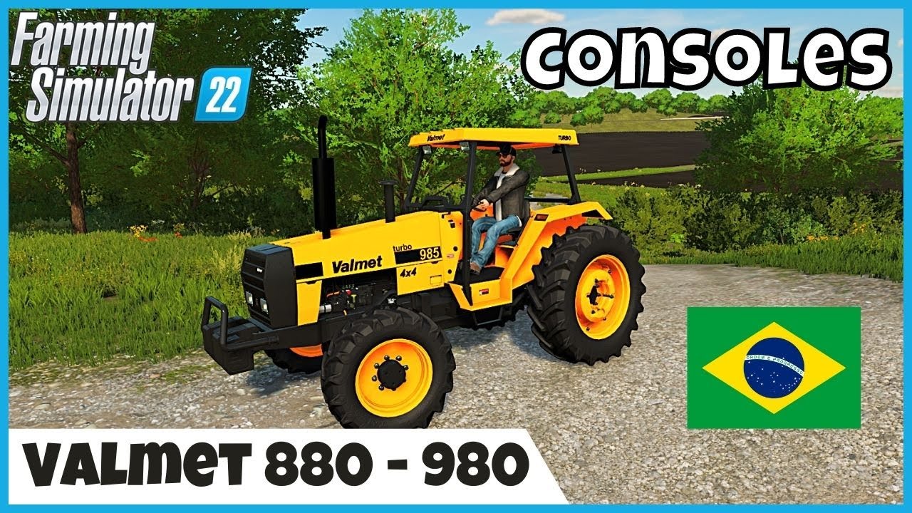 FS22 Mods | Liberou o Valtra Valmet 880 - 980 Trator BR muito Top ...