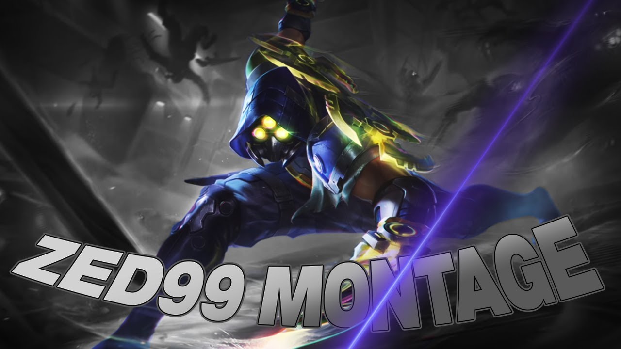 챌린저 제드1위 율천고 최현우/제드99 매드무비(ZED99 Montage Rank 1 KR Challenger Zed ...