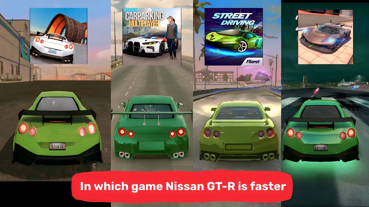 Nissan GT-R Top Speed in Extreme Car Driving | XCars Street Driving ...