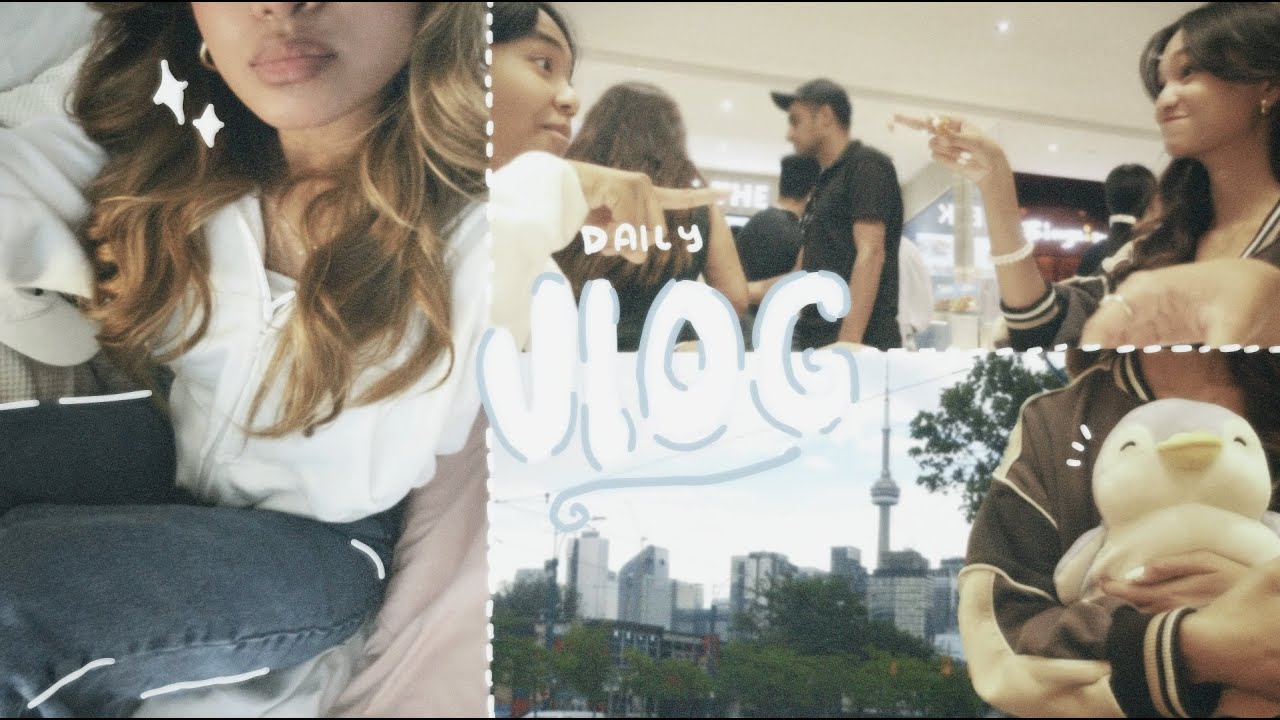 Daily Vlog II Going out with friends in Toronto ‧₊˚⋆ - YouTube