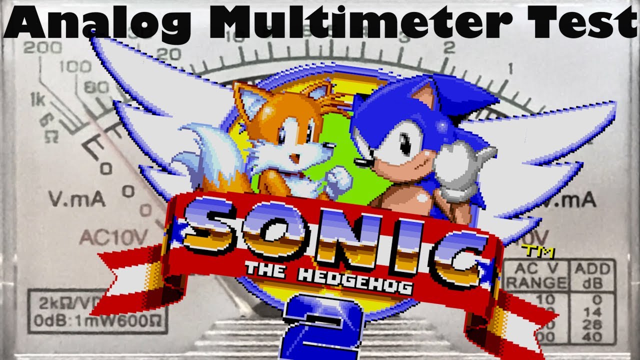 Sonic 2 Soundtrack Visualized on an Analog Multimeter! - YouTube