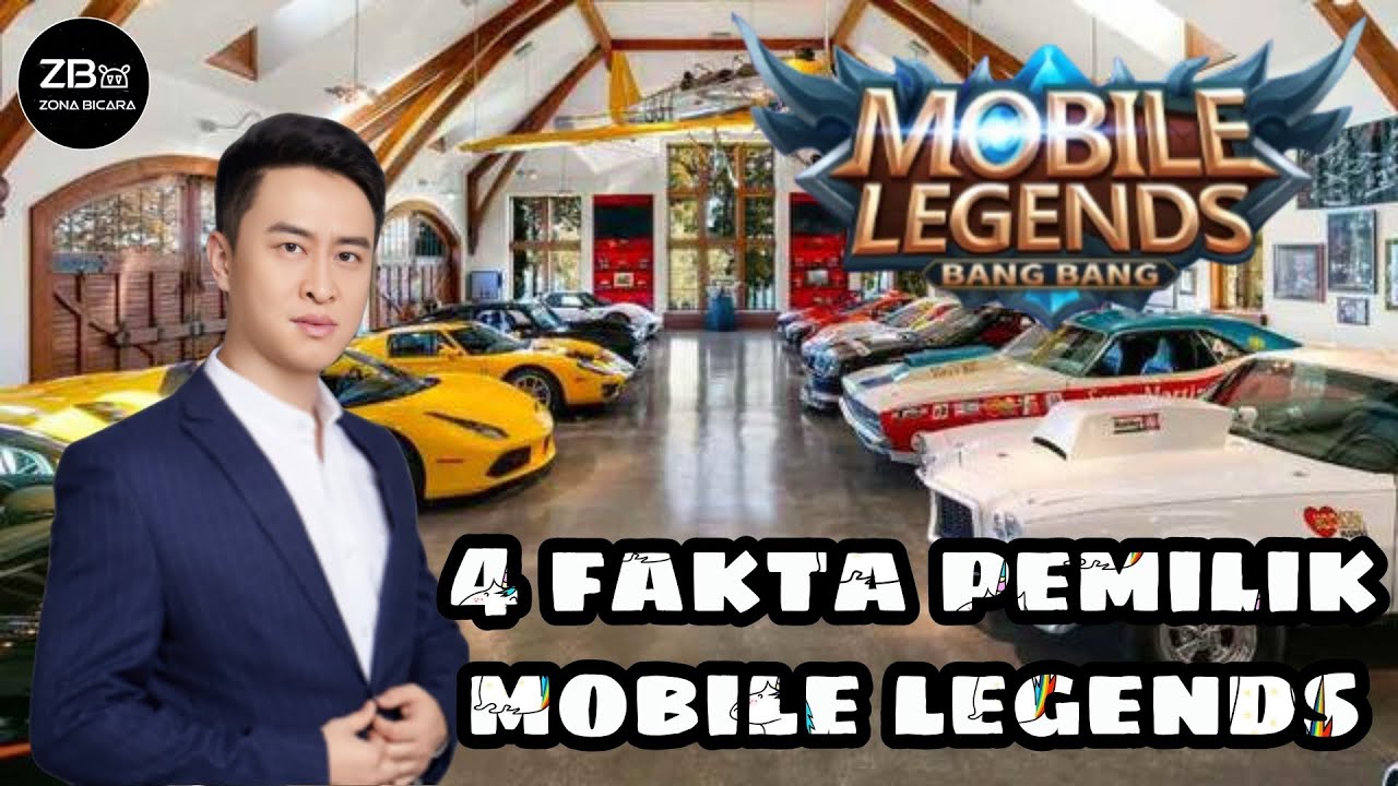PEMILIK MOBILE LEGENDS & 4 FAKTA MENARIK KEKAYAAN PEMILIK NYA - YouTube