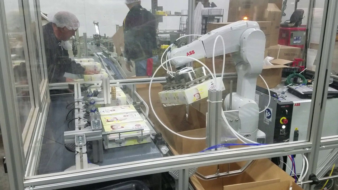Lindy's Italian Ice ABB Robotics IRB1200 Case Packing Robot - AFI ...
