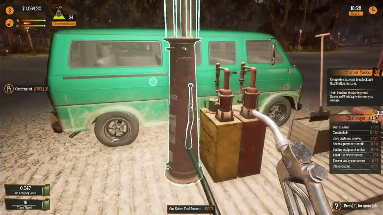 Gas Station Simulator - Tidal Wave DLC | Part 3 | GamePlay PC - YouTube