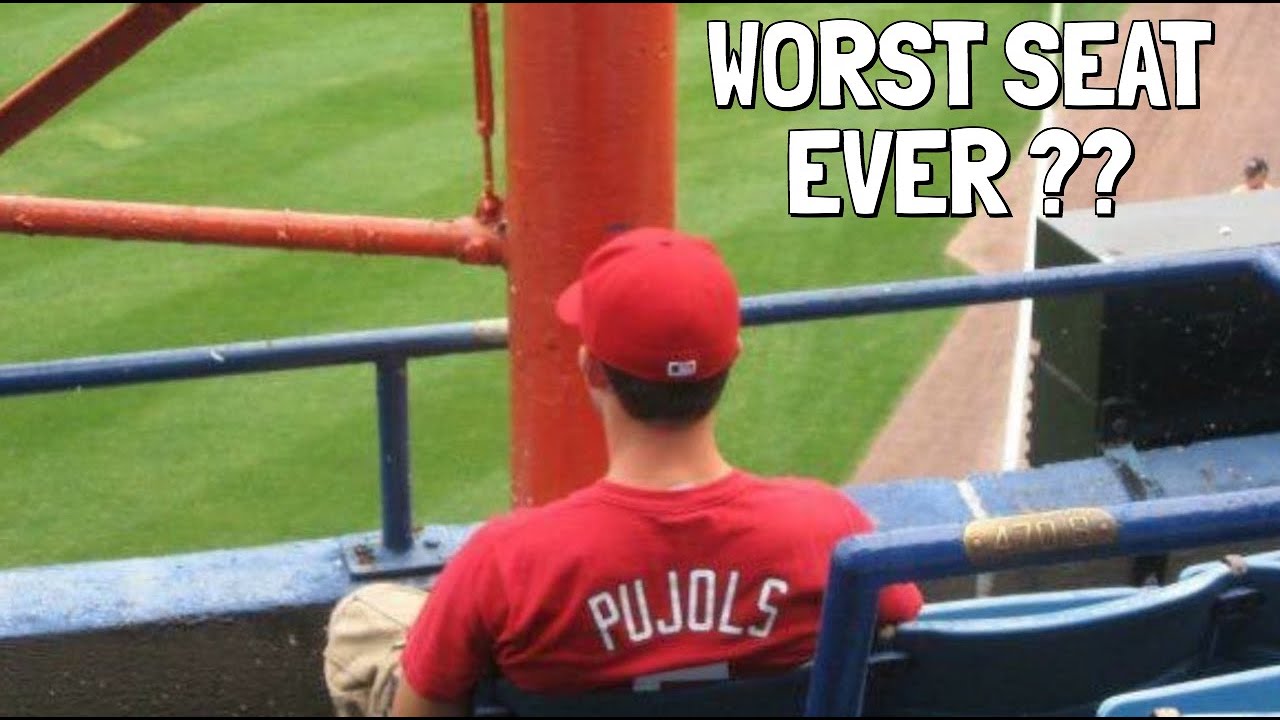 Worst Seats EVER in Sports Stadiums - YouTube