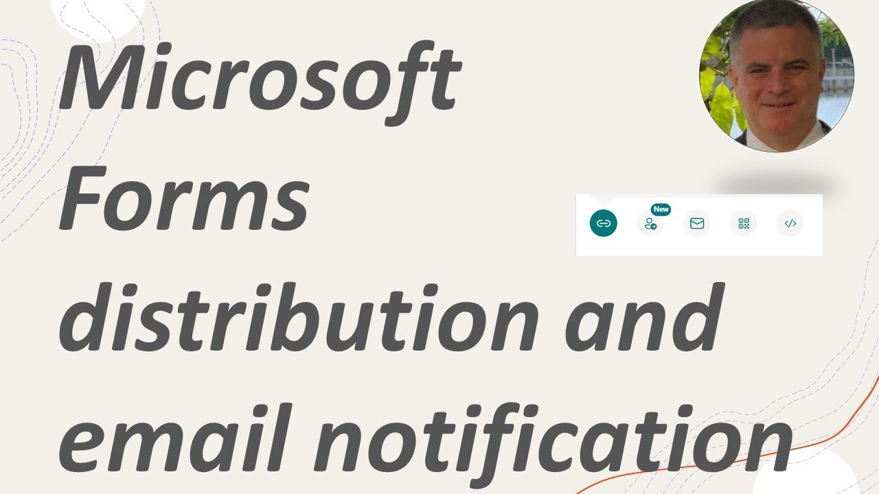 Microsoft Forms distribution and email notification feature - YouTube