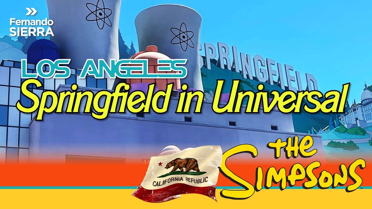 🌉 Springfield de los Simpson en Los Ángeles ⛵ - YouTube