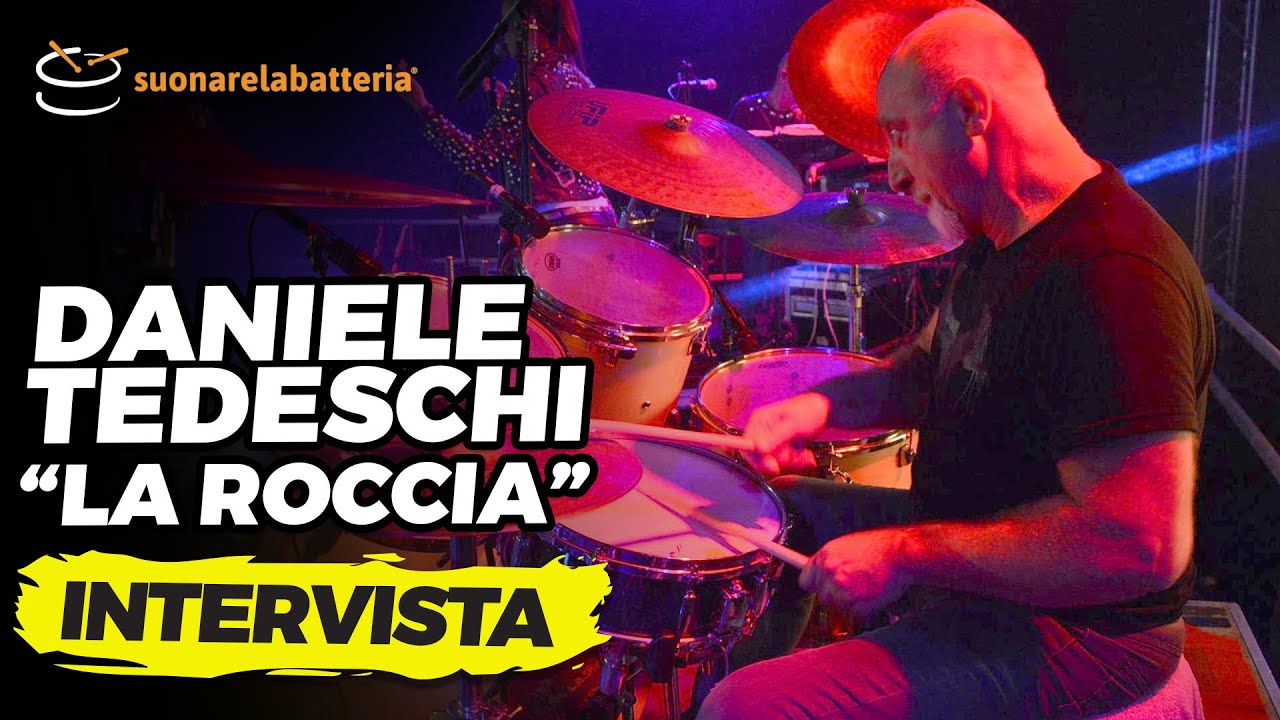 Daniele Tedeschi - Batterista di Vasco Rossi (INTERVISTA) - YouTube
