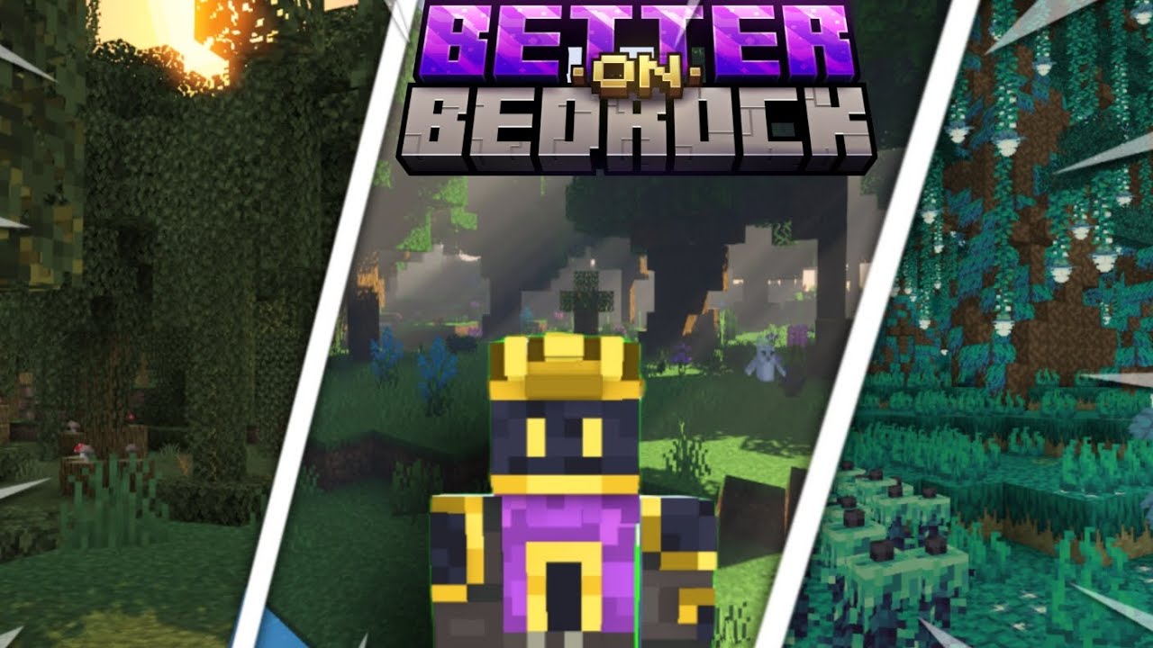 Transforming Minecraft into Wondrous Lands with Better on Bedrock Mod ...