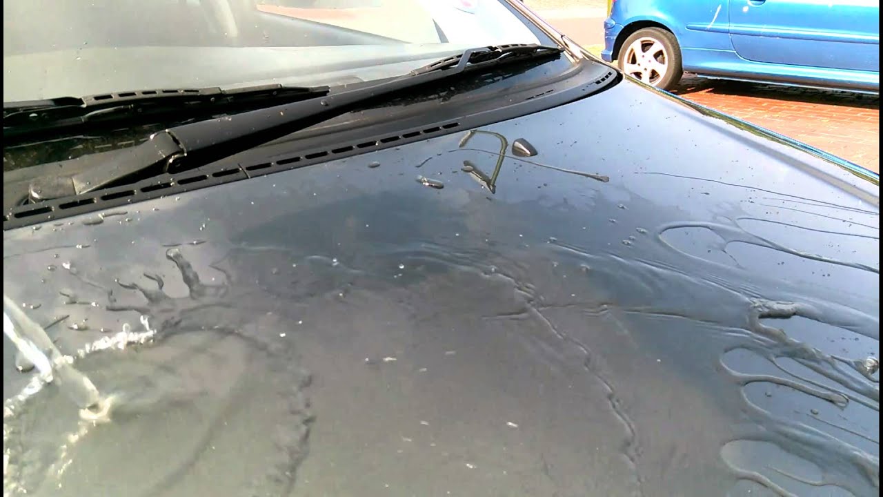 CroftgateUSA Quick-N-Slick water repellency - YouTube