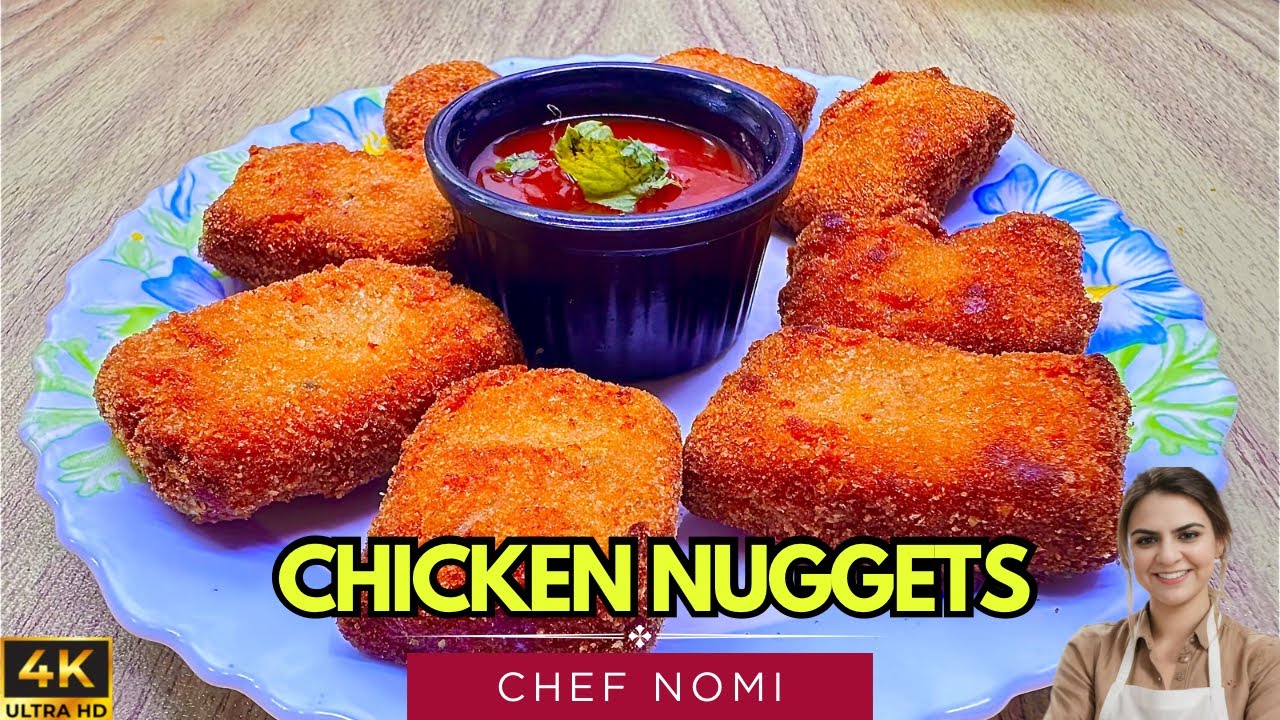 Delicious Chicken Nuggets Recipe By Chef Nomi - YouTube