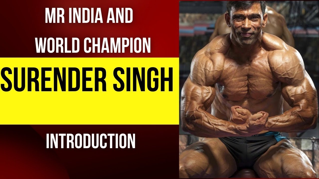 Mr India and World champion Surender Singh | Surender Singh ...