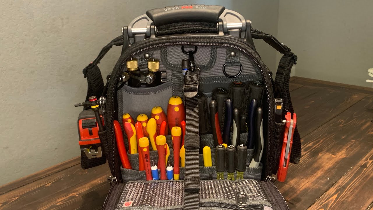 VETO pro pac tech MCT blackout | HVAC service loadout | - YouTube